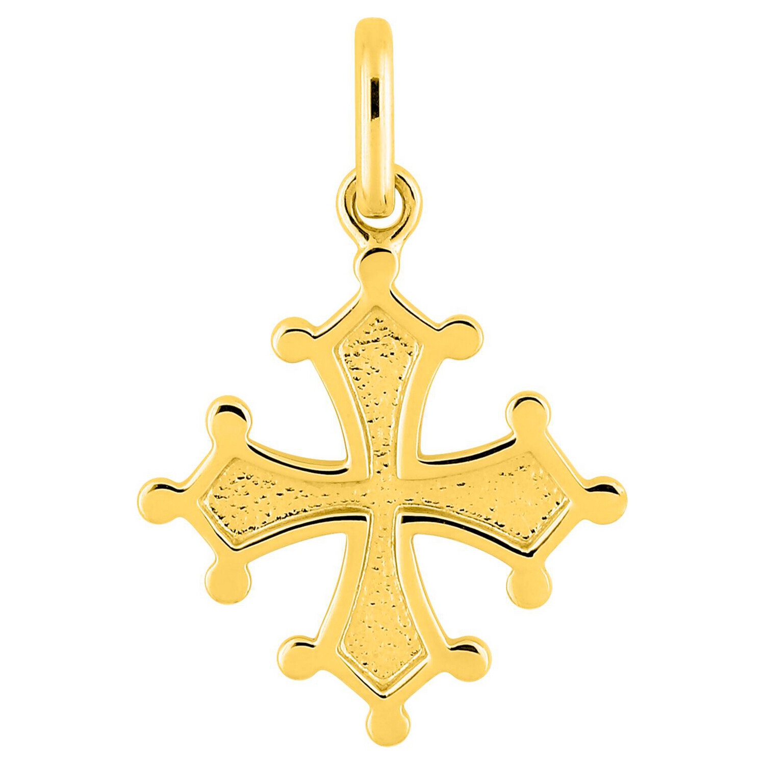 Croix Occitane - Or jaune 18ct · Maison de la Médaille