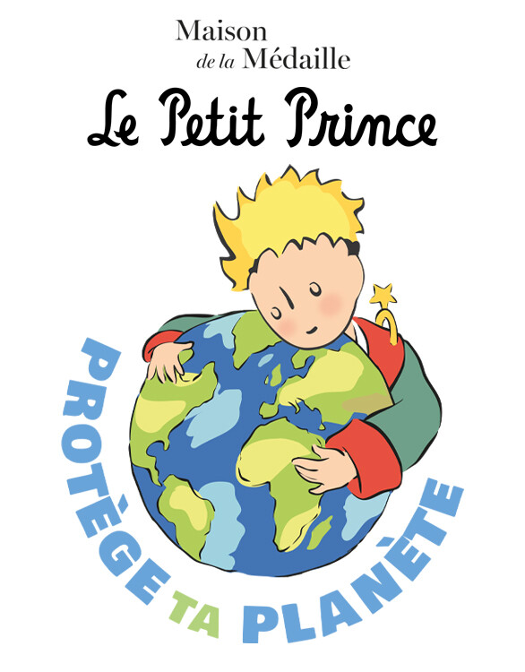 Gourmette Petit Prince Petit Prince "protège ta planète" - Argent ...