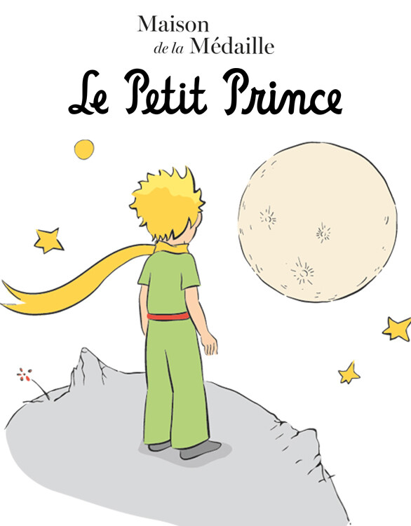 Médaille Petit Prince "protège ta planète" - Vermeil · Maison de la ...